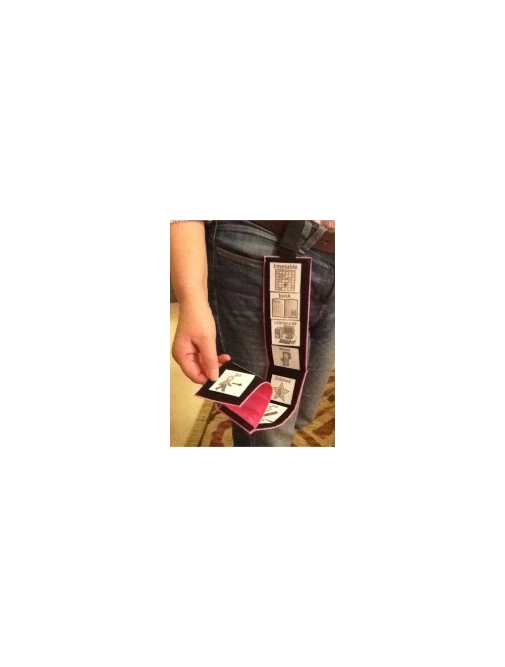 Portable Fabric Activity Schedule - Trifold | Liberator Ltd